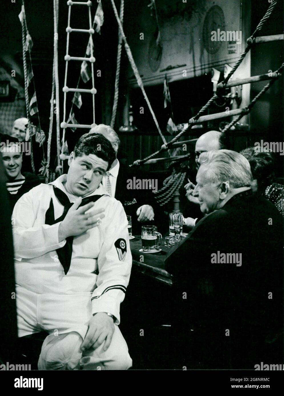 Bill Ramsey und Richard Germer in einer Folge der Unterhaltungsshow ...