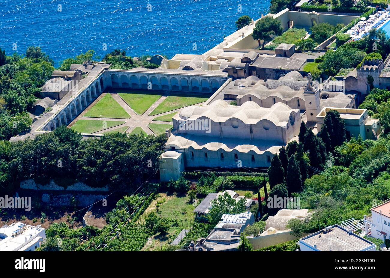 Certosa di San Giacomo is a Carthusian monastery on the island of Capri ...
