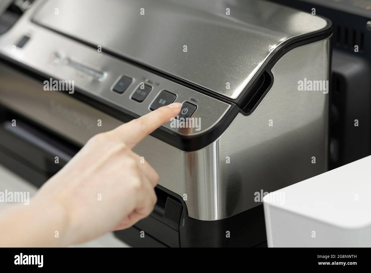 Hand switch washing machine hi-res stock photography and images - Alamy