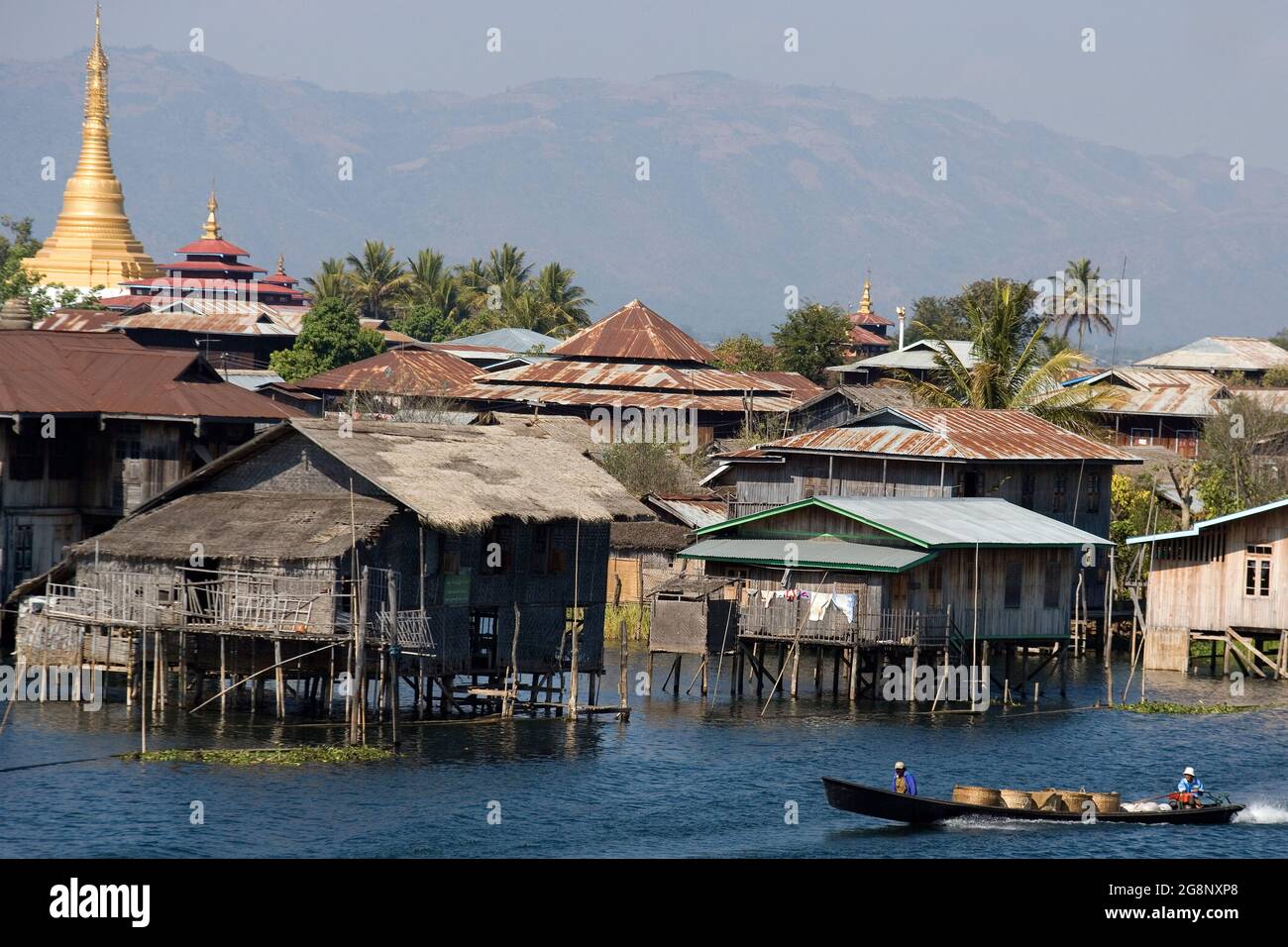 Inle Lake, Nyaungshwe Township of Taunggyi District of Shan State ...