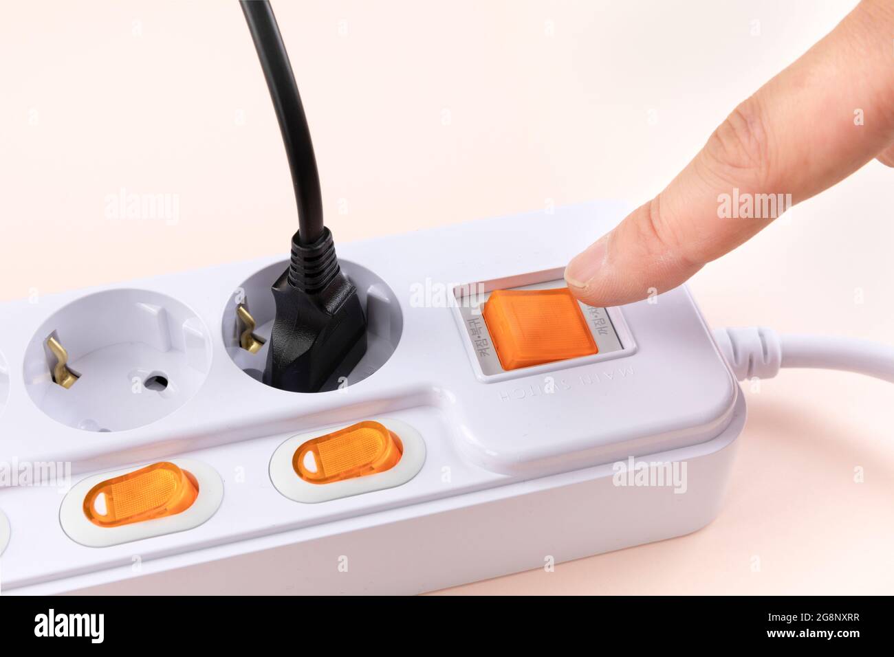 Turning plug switch on hi-res stock photography and images - Alamy