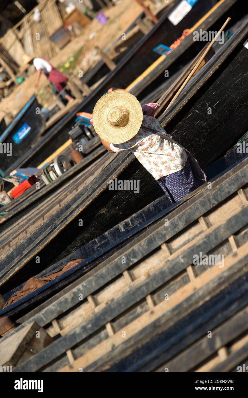 Inle Lake, Nyaungshwe Township of Taunggyi District of Shan State ...