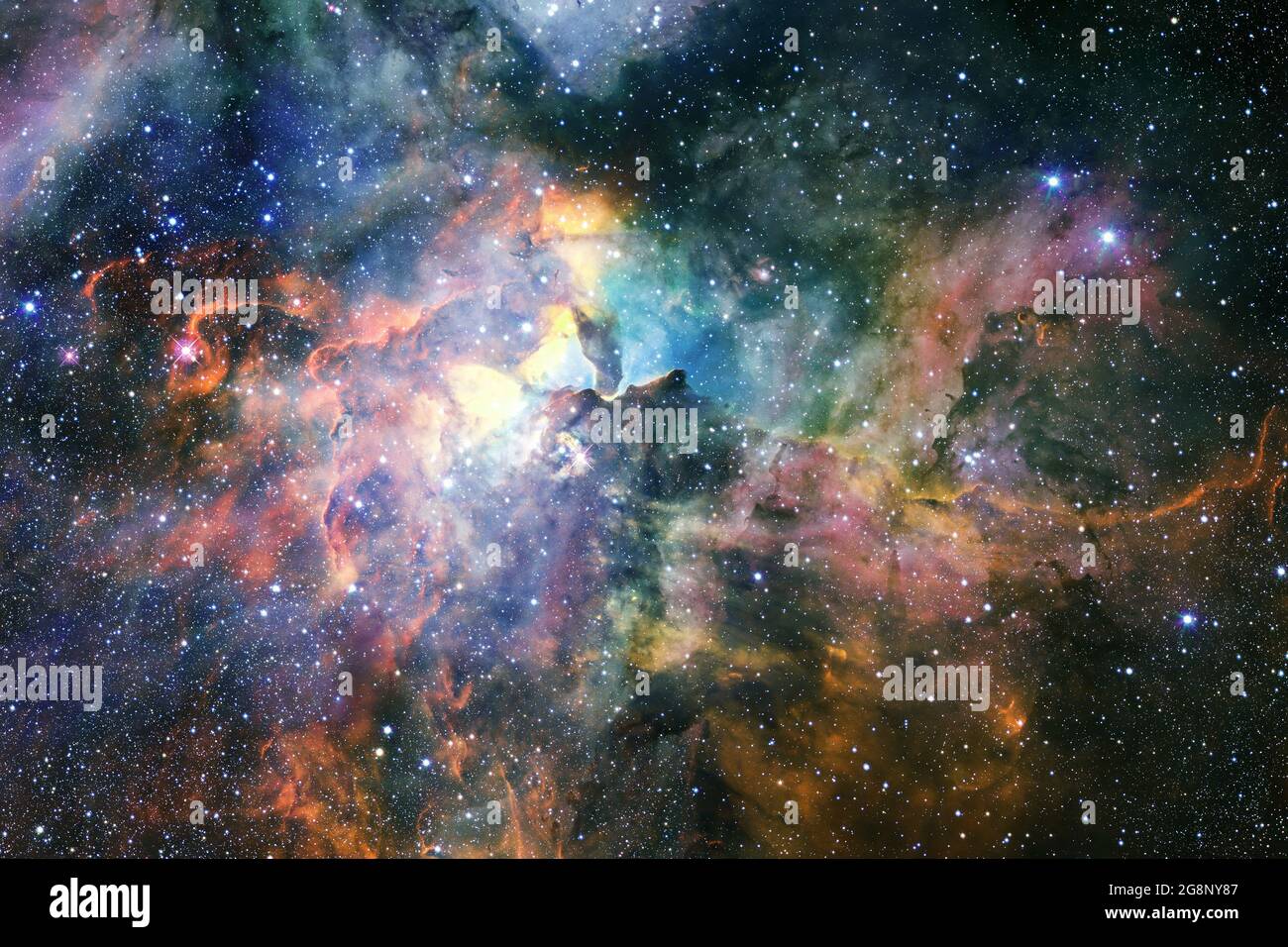 Deep space. Awesome science fiction render. Elements of this image ...