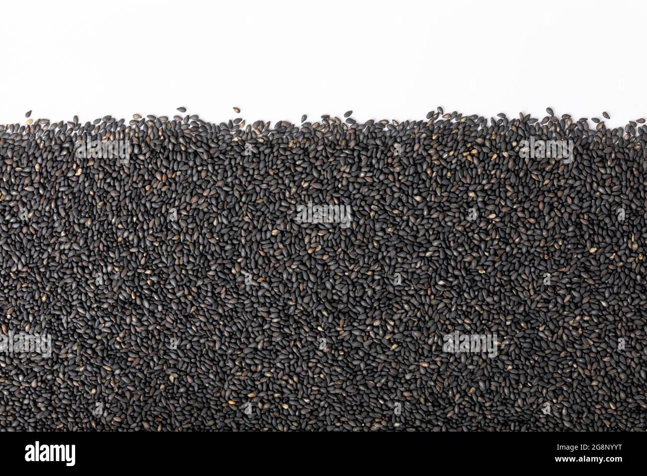 Black sesame texture frame Stock Photo - Alamy