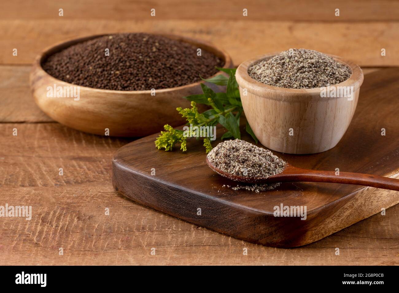 Perilla powder hi-res stock photography and images - Alamy