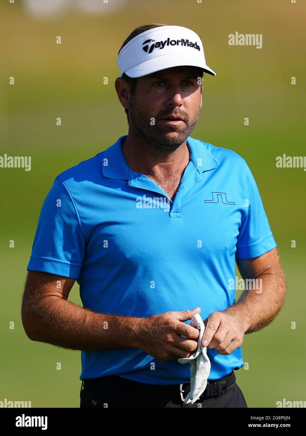 Robert Rock during day one of the Cazoo Wales Open at the Celtic Manor ...