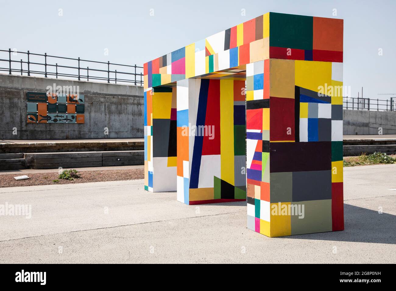 Fifth Folkestone Triennial 2021 - The Plot - Asymmetric double archway ...