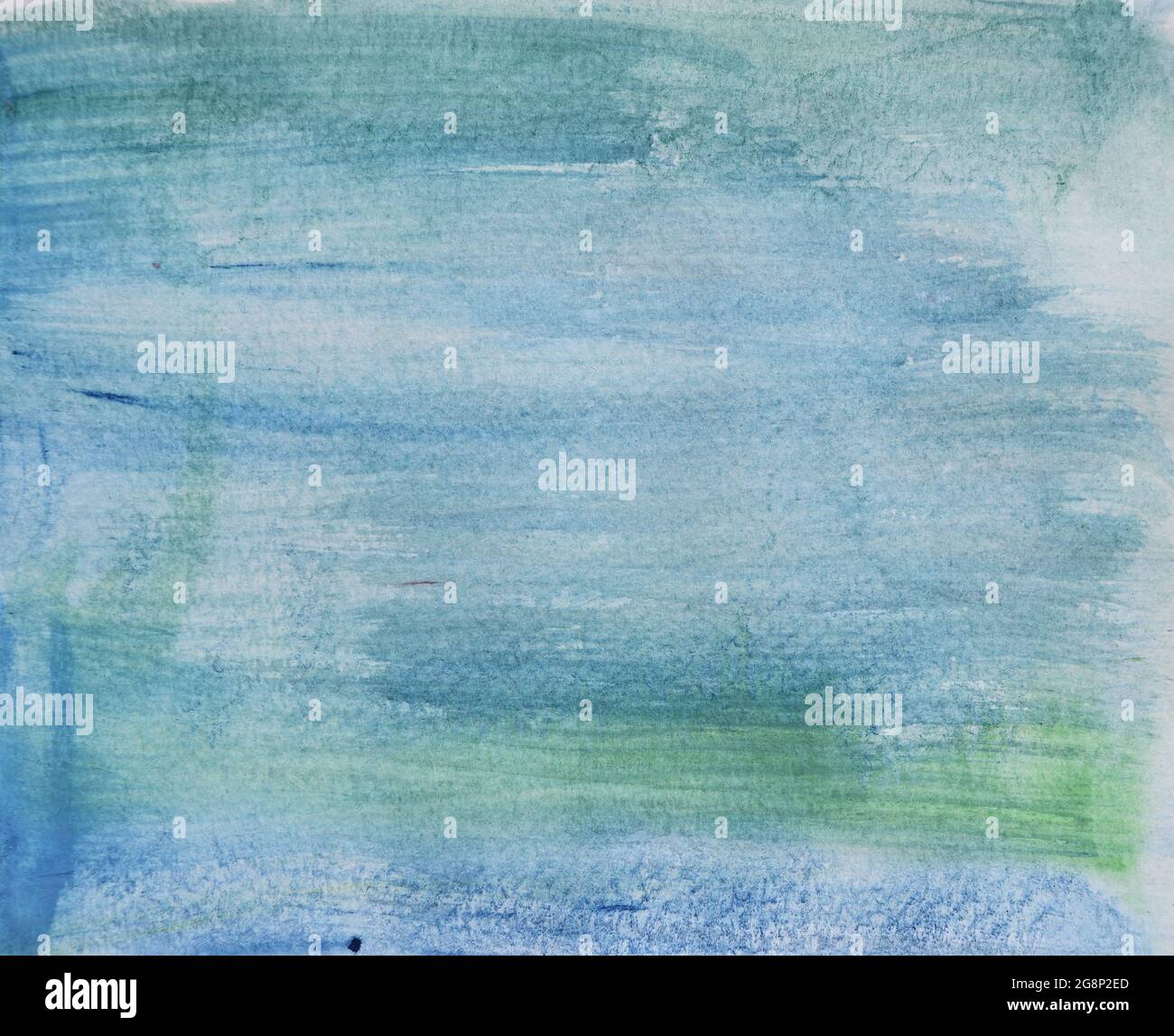 Color gradient from blue to green on white surface , Illustration ...