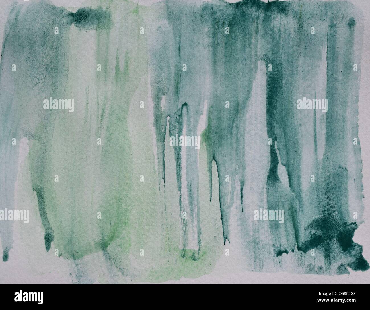 Color gradient from blue to green on white surface , Illustration ...