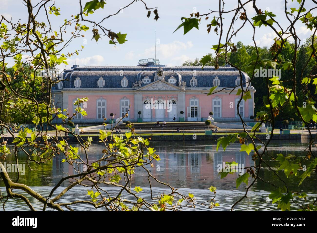 Historic benrath castle hi-res stock photography and images - Alamy