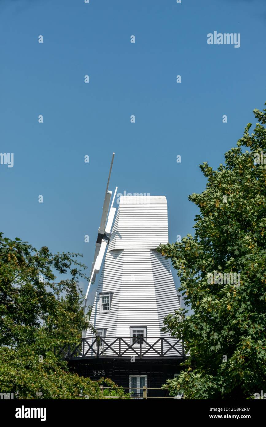 Rye, July 2021: Rye Windmill, in Rye, East Sussex Stock Photo - Alamy