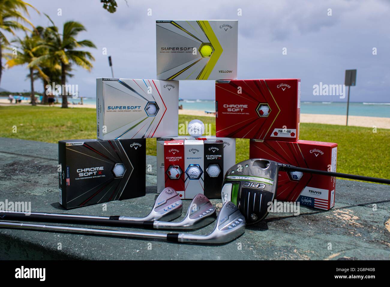 Callaway golf balls hi-res stock photography and images - Alamy