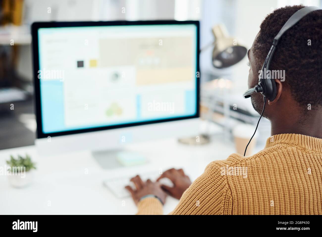 Let me quickly pull your details from our system Stock Photo - Alamy