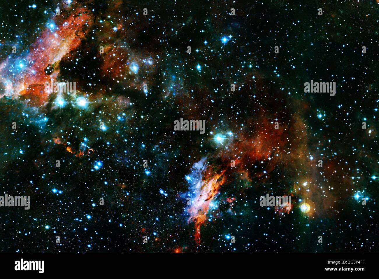 Deep space. Awesome science fiction render. Elements of this image ...