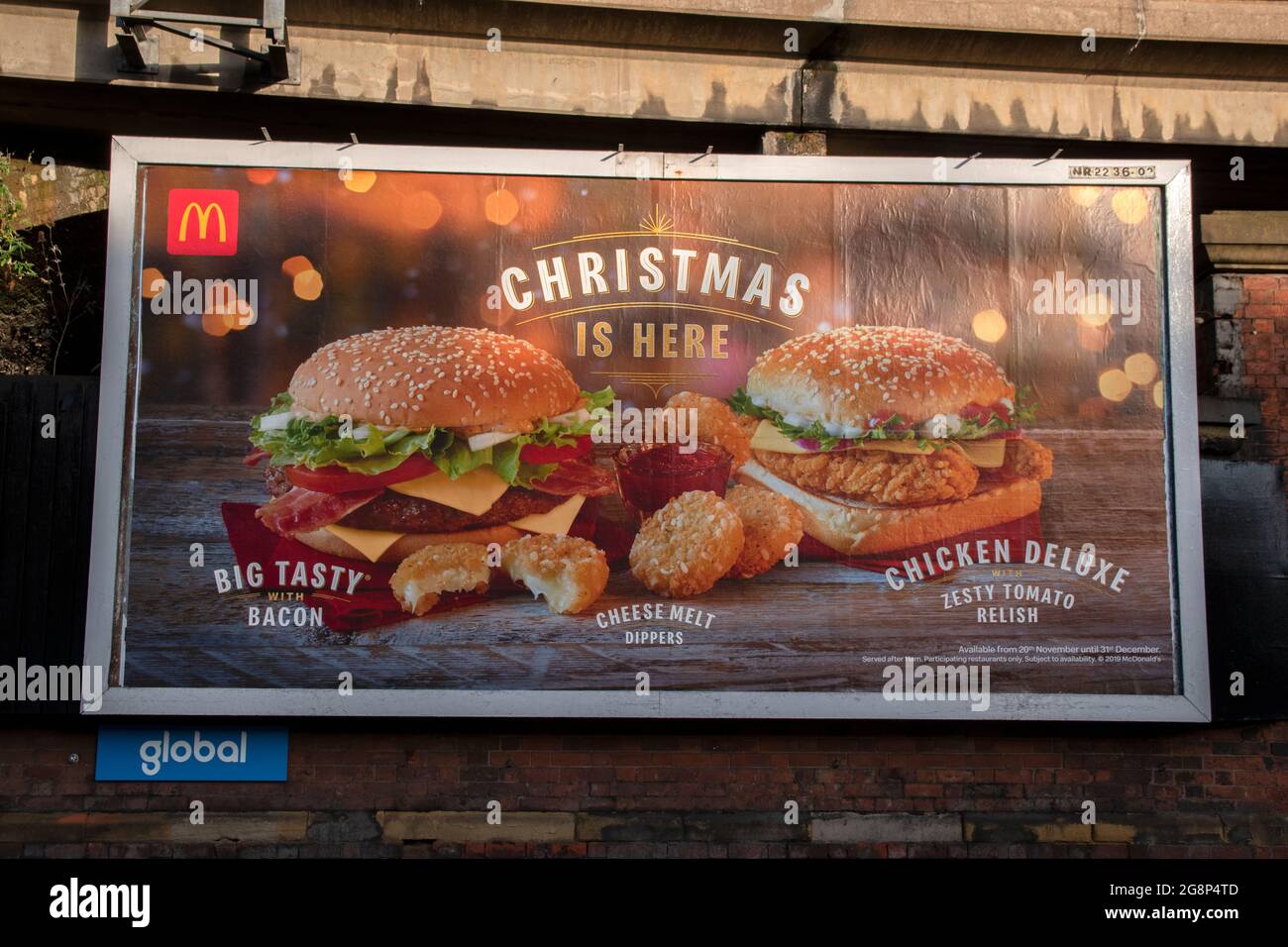 Mcdonalds billboard uk hi-res stock photography and images - Alamy