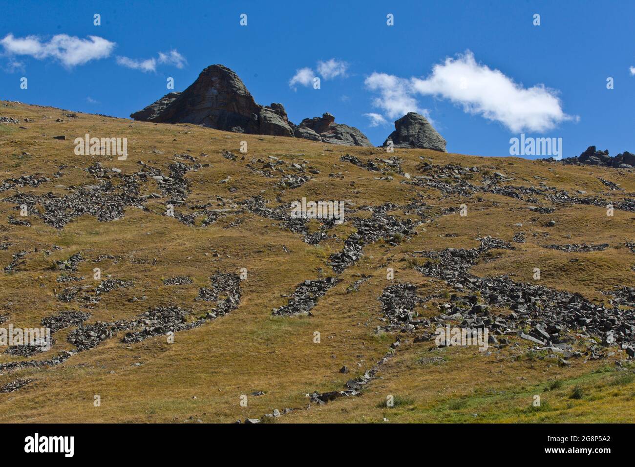Landscape near Murui River, Mongolia, Cenral Asia, Asia Stock Photo - Alamy