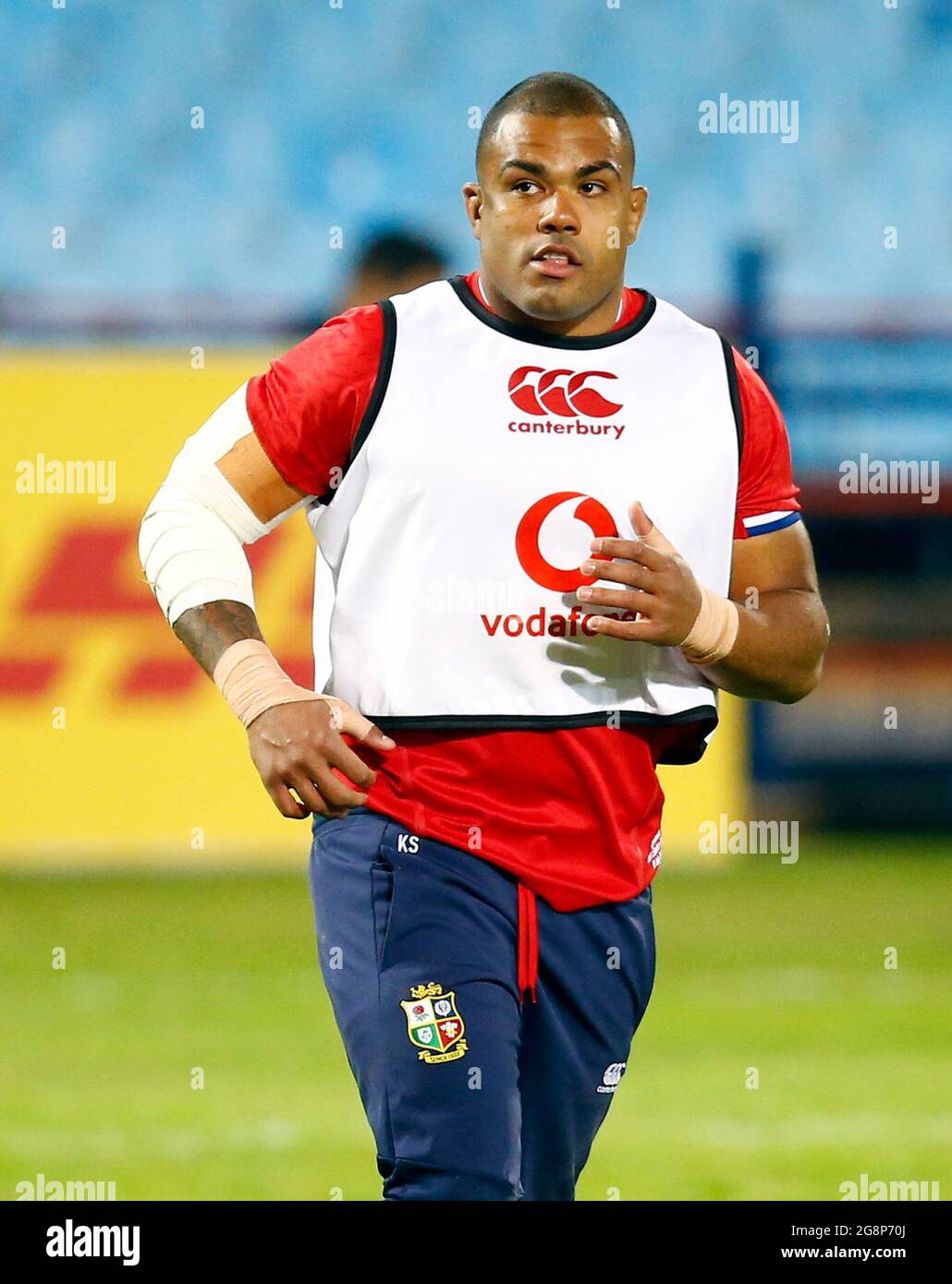 British and Irish Lions' Kyle Sinckler during the Castle Lager Lions ...