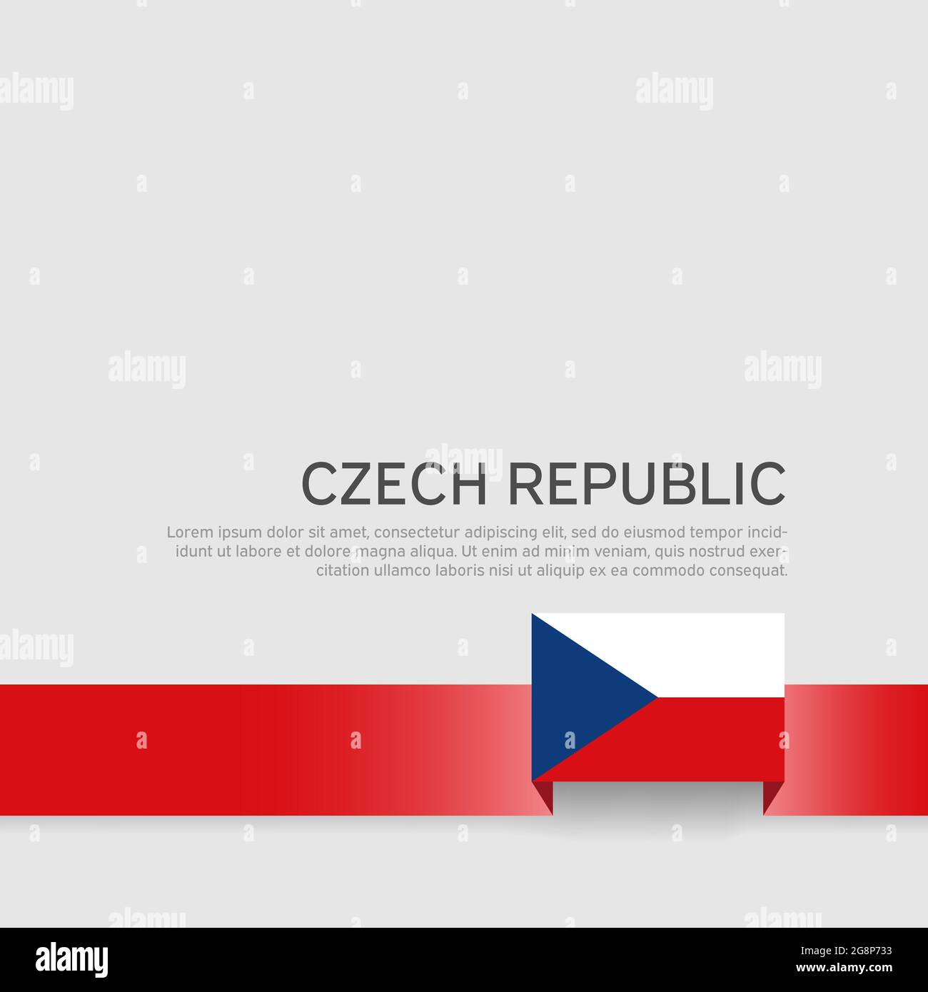 Czech republic flag background. State patriotic banner czech republic ...