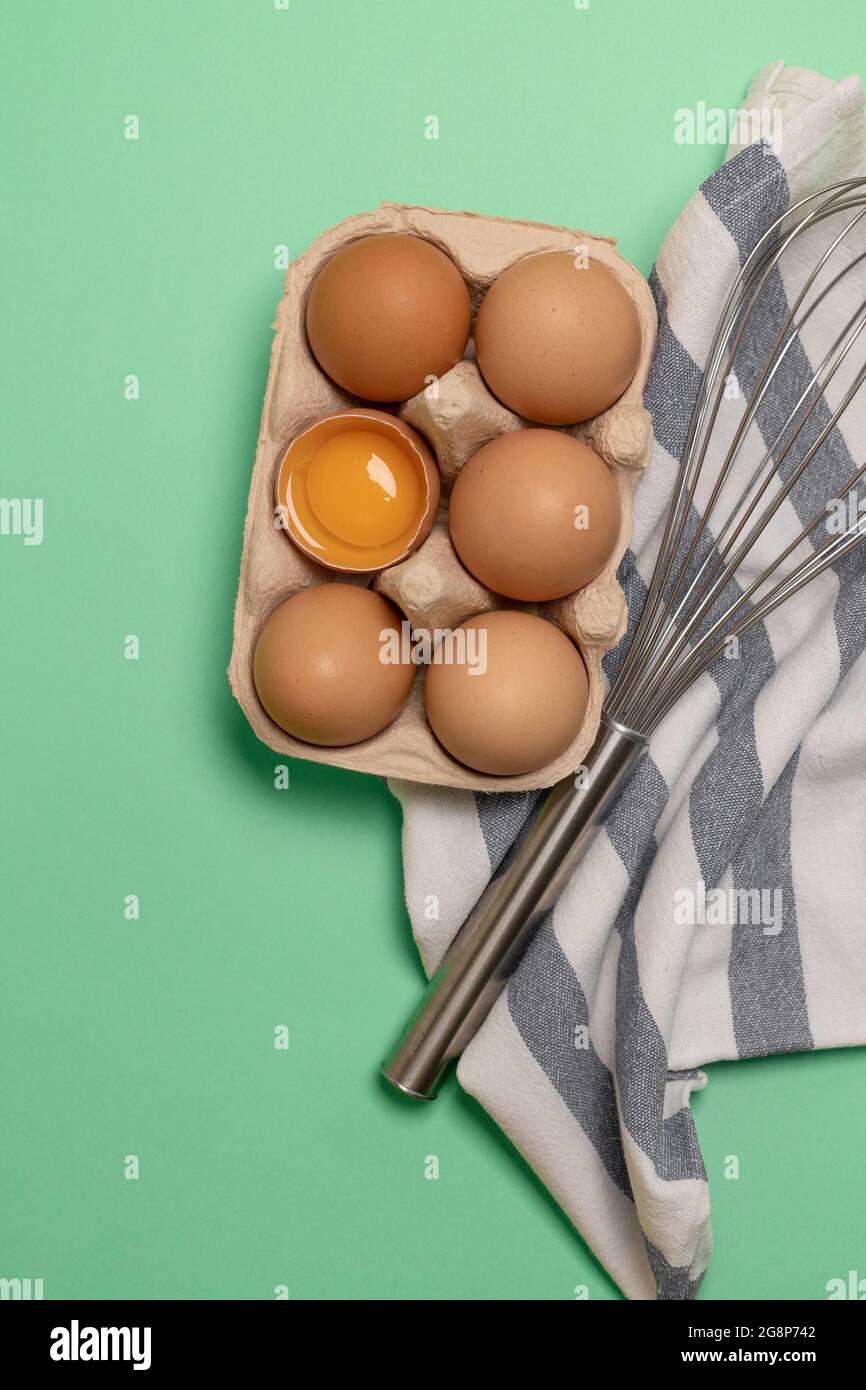 Chicken With Egg Whisk