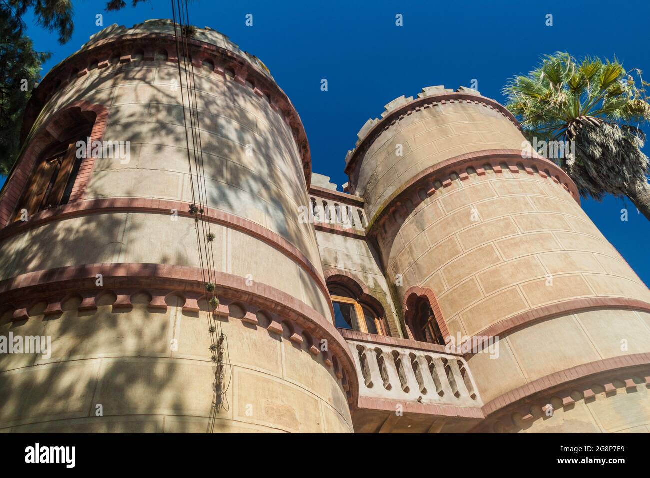 Torre Cespedes tower in Jesus Maria town, Argentina Stock Photo - Alamy