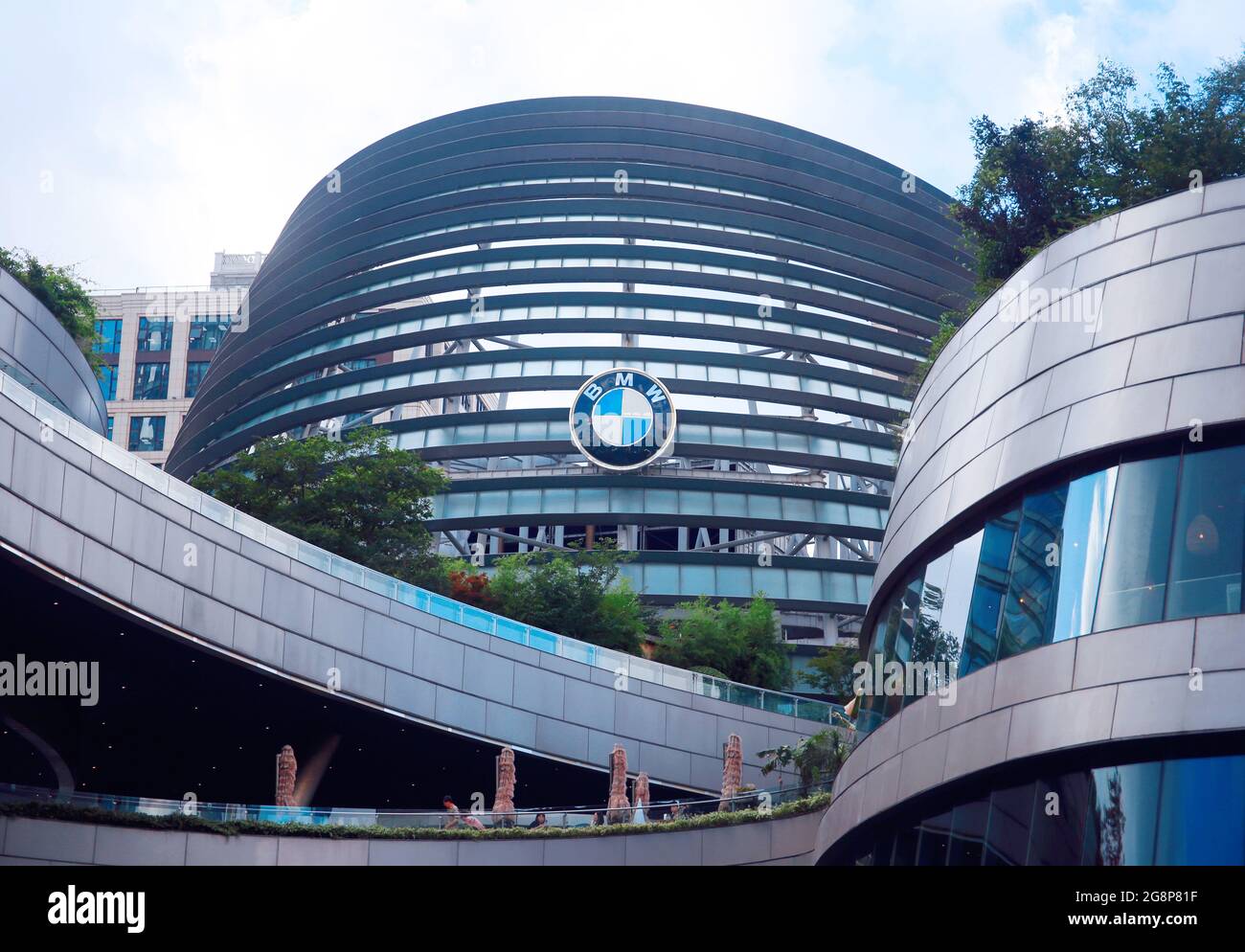 SHANGHAI, CHINA - JULY 21, 2021 - BMW Group R&D Center in Shanghai ...