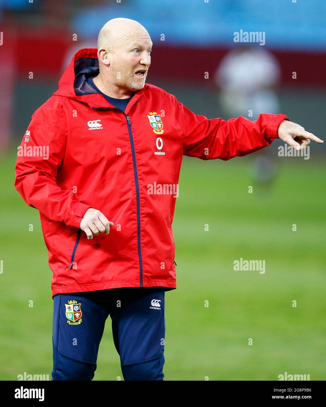 British and Irish Lions kicking coach Neil Jenkins during the Castle ...