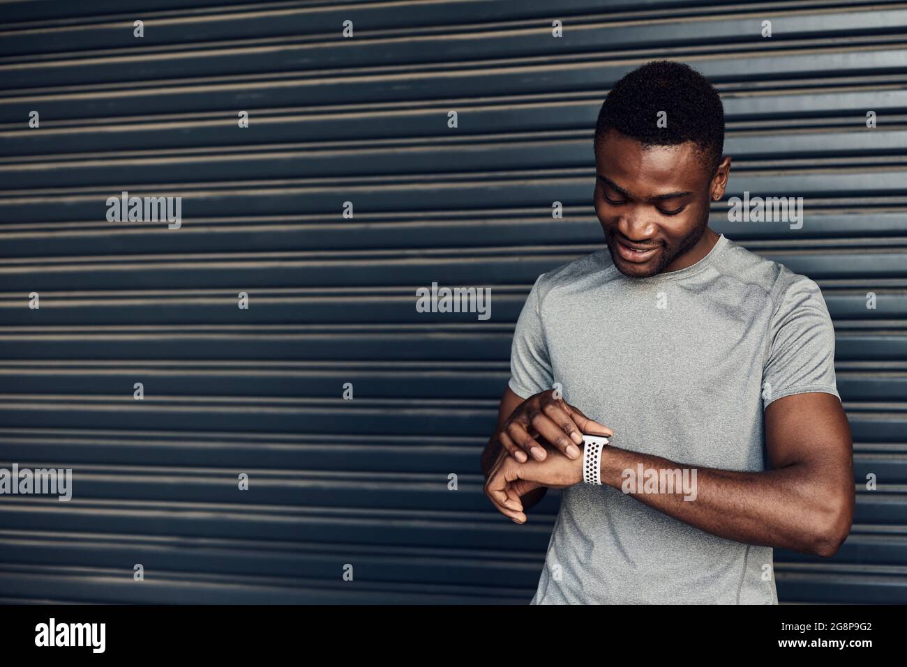 Just clocked in my personal best Stock Photo - Alamy