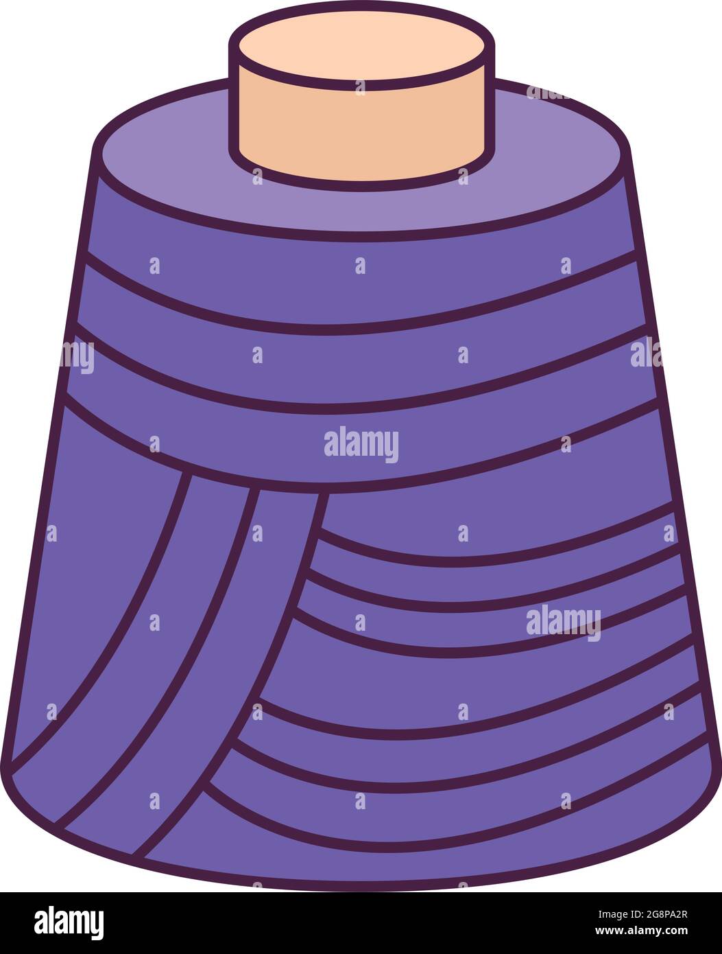 purple thread design Stock Vector Image & Art - Alamy