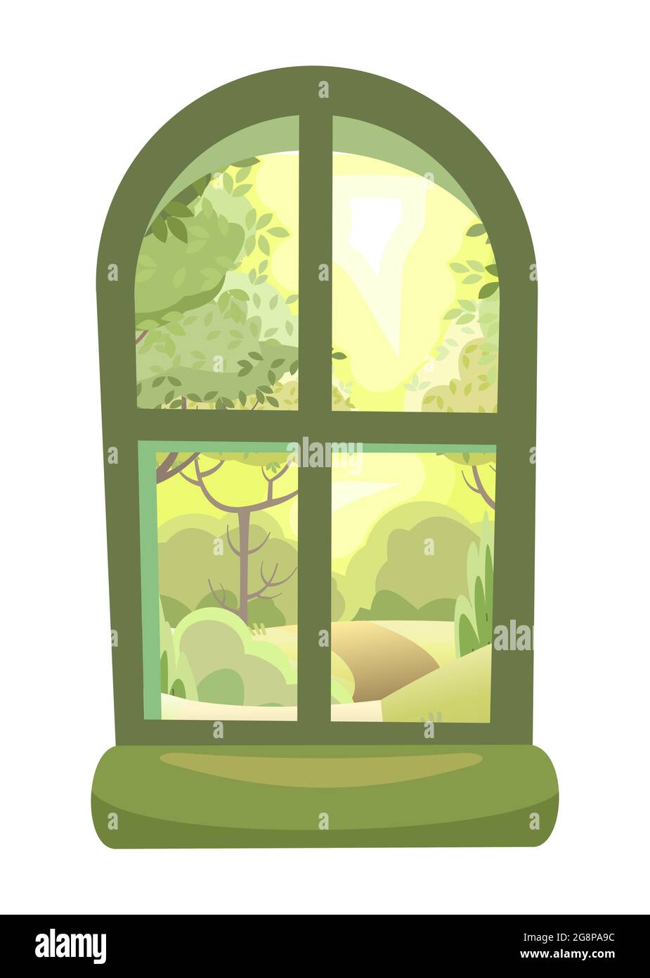 Cartoon old frame hi-res stock photography and images - Alamy