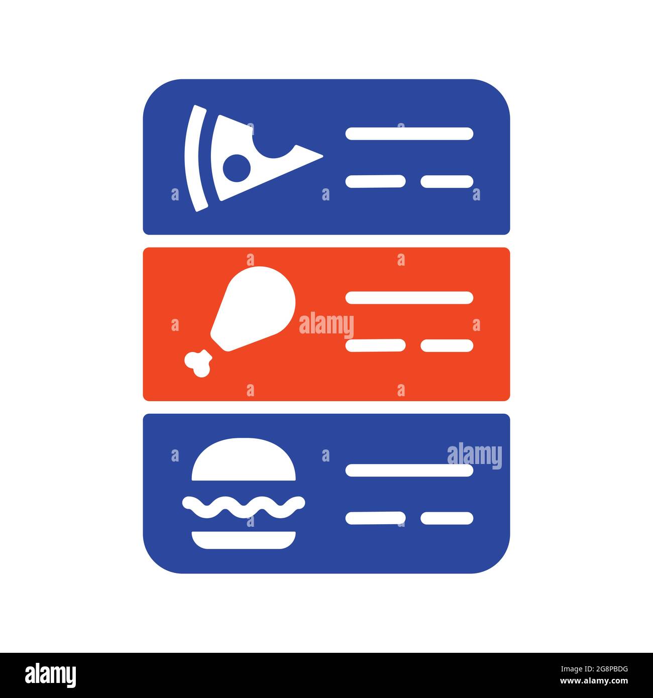 Online food menu vector glyph icon. Delivery sign. Graph symbol for ...