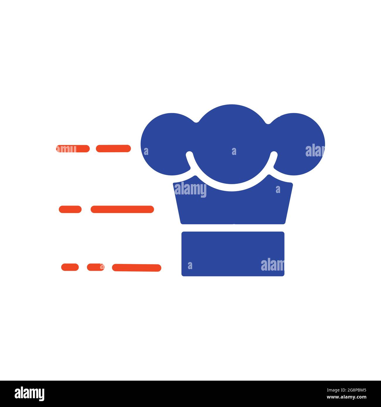 Fast delivery cook vector glyph icon. Graph symbol for cooking web site ...