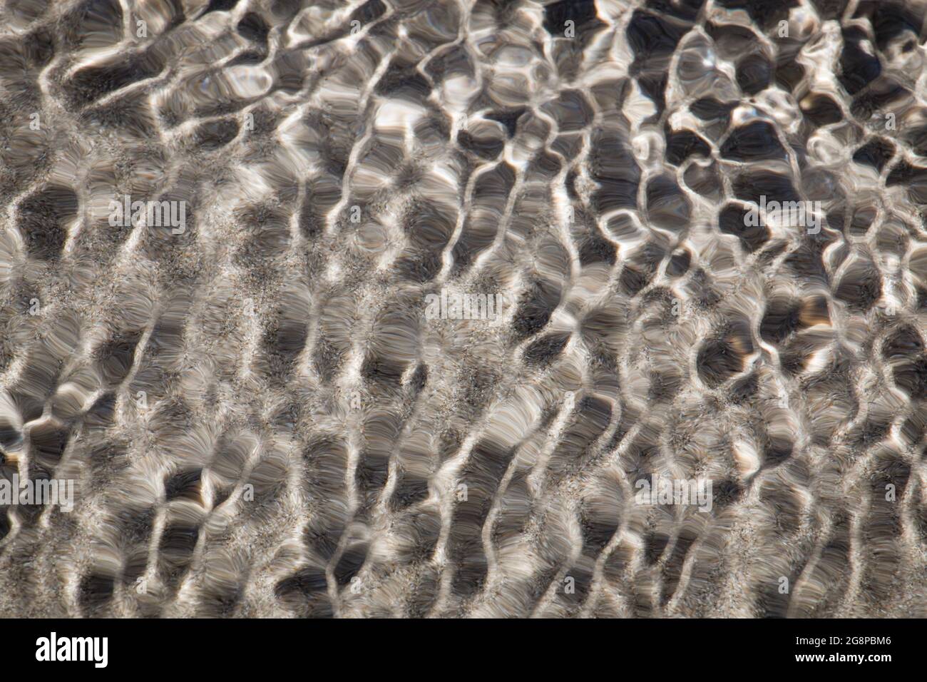 Abstract picture of shallow water Stock Photo - Alamy