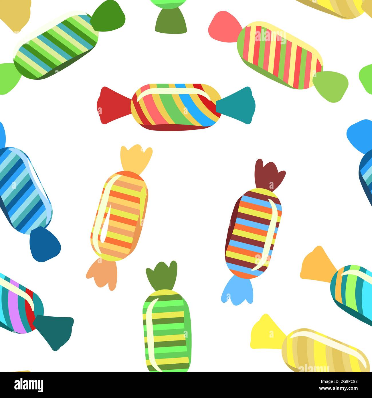 Wrapped sweet Stock Vector Images - Alamy