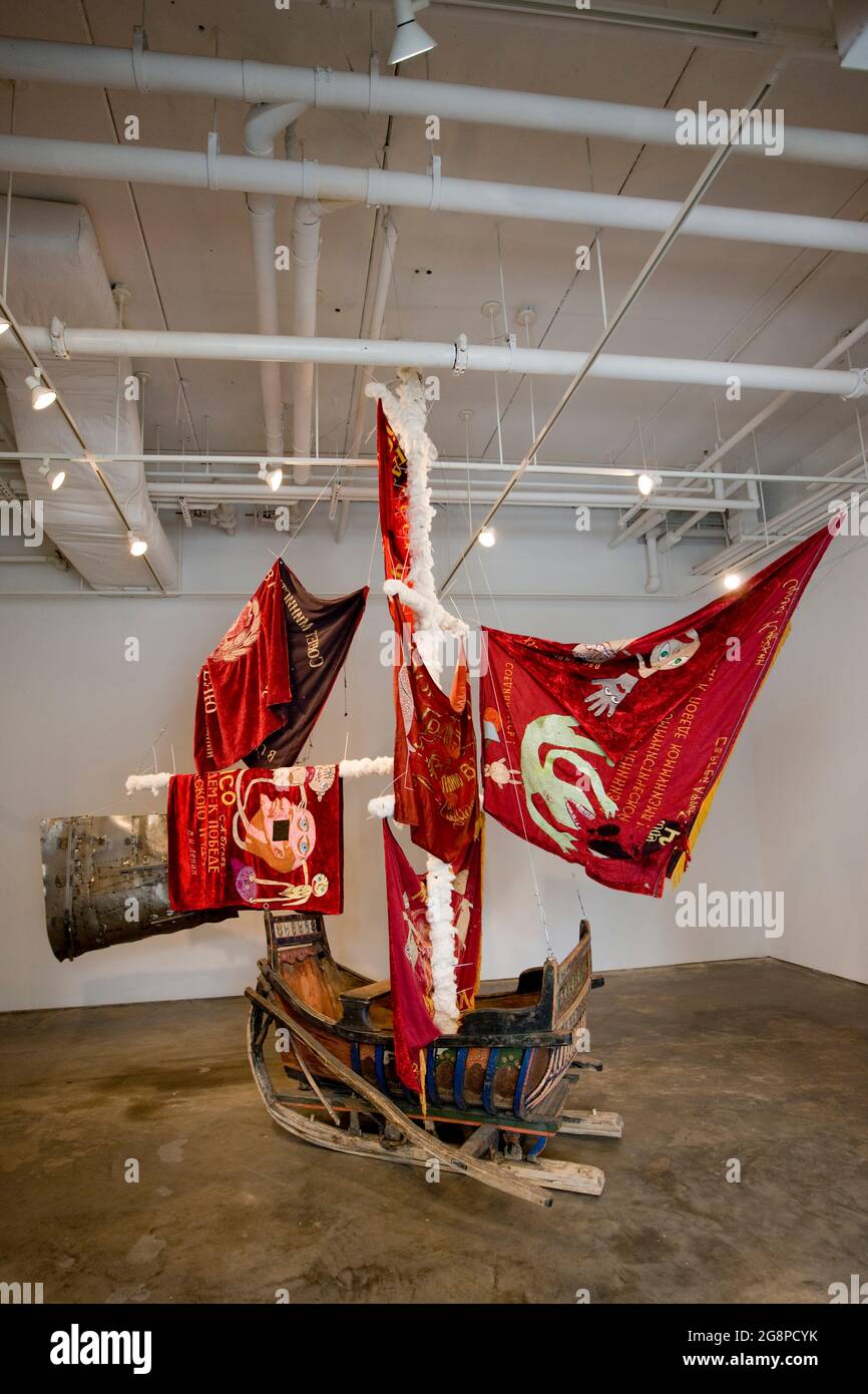 Chelsea Art Gallery, Chelsea, New York City, New York, USA Stock Photo ...