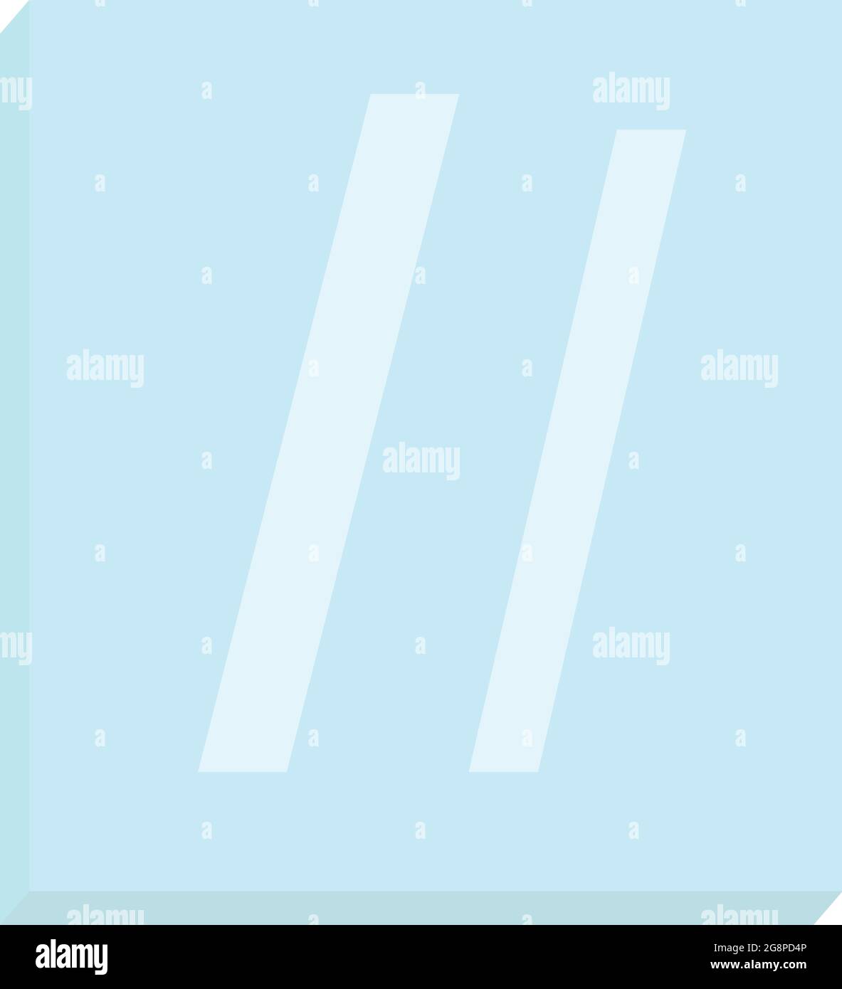 Vector illustration of glass panel Stock Vector Image & Art - Alamy