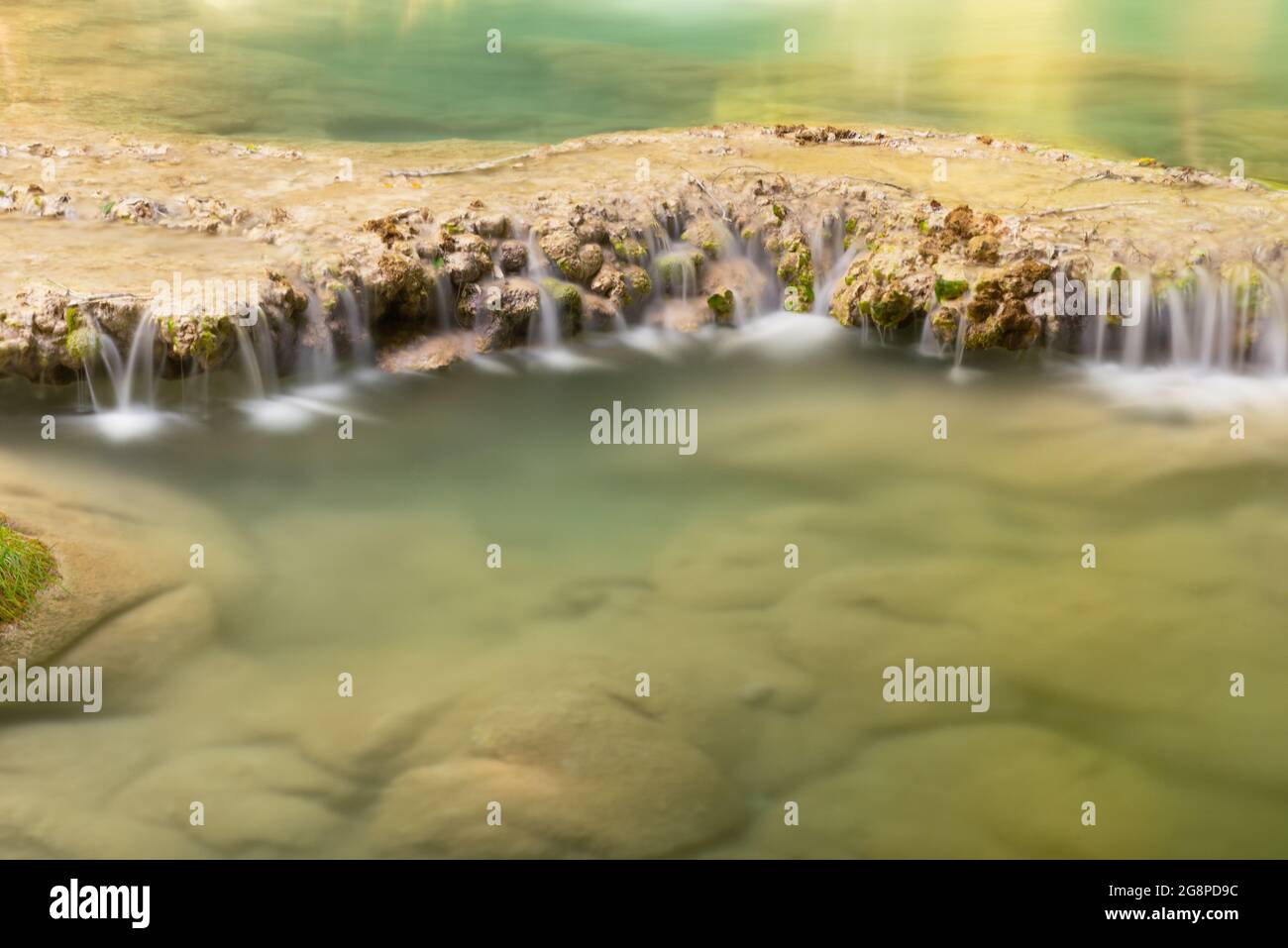 pure blue water from a river Stock Photo - Alamy