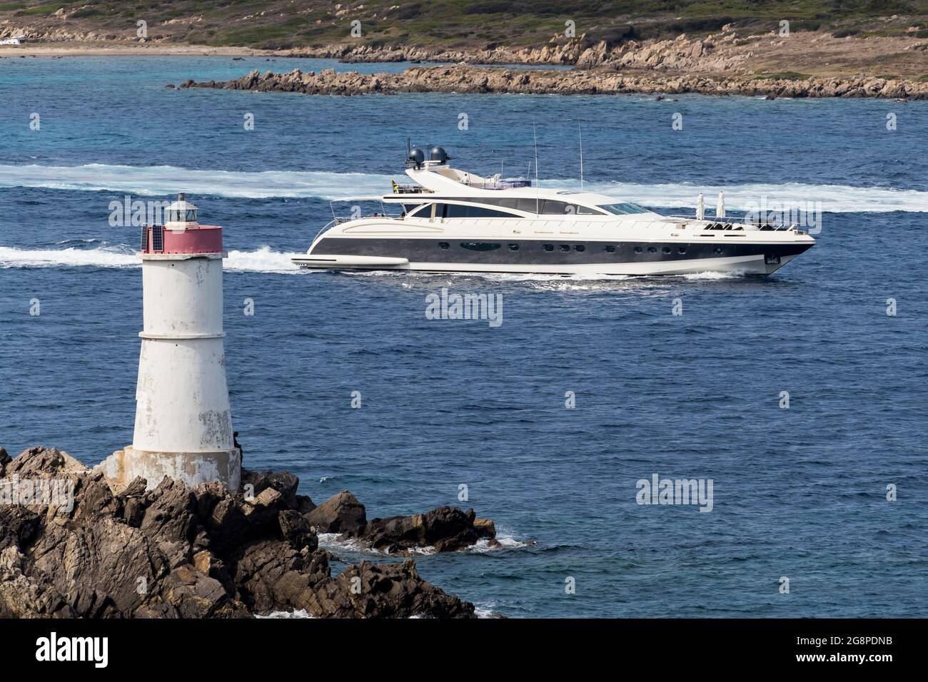 Capo ferro lighthouse hi-res stock photography and images - Alamy