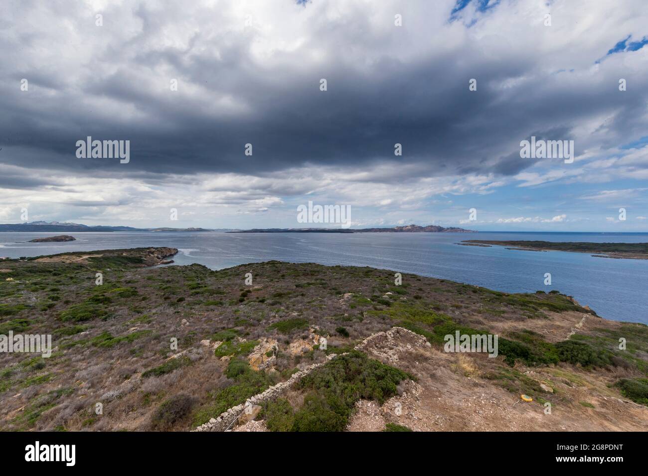 Capo ferro lighthouse hi-res stock photography and images - Alamy