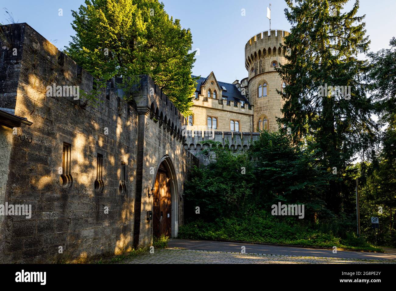 The Castle Landsberg at Meiningen in Thuringia Stock Photo - Alamy
