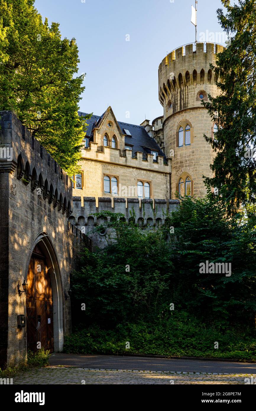 Landsberg castle meiningen thuringia germany hi-res stock photography ...