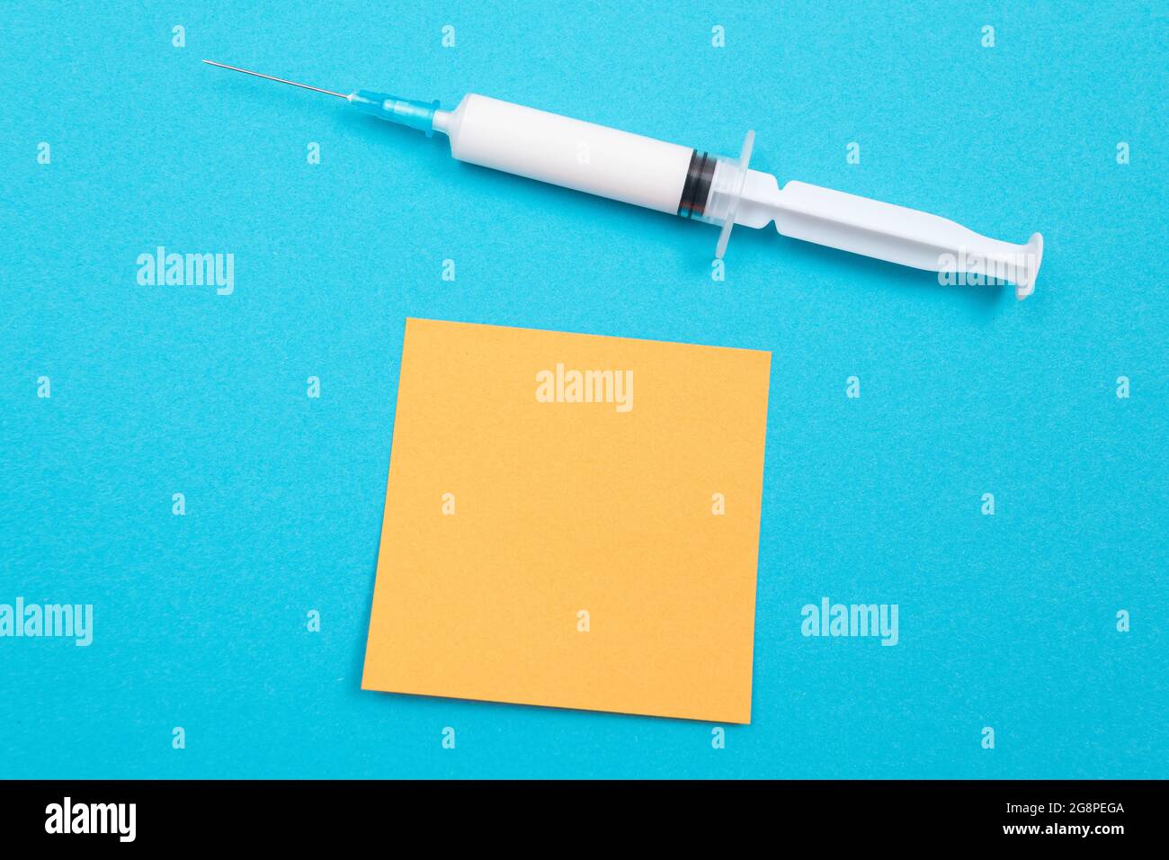 Vaccination, Immunology or Revaccination Concept - A Medical Disposable ...