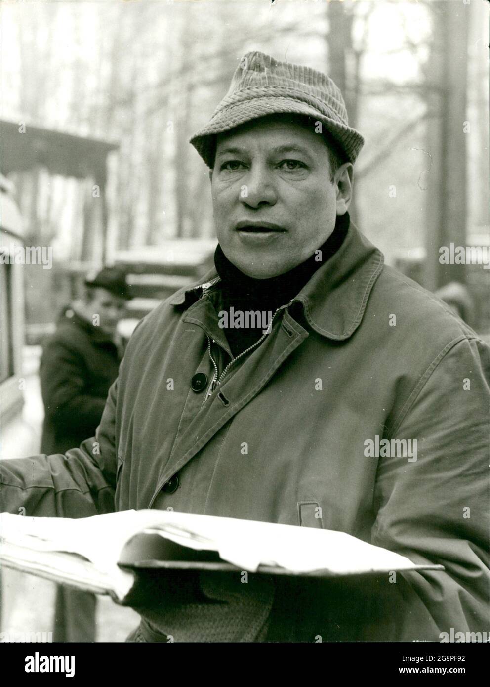 Portrait vom Regisseur Jürgen Roland am Set der deutschen Krimiserie ...