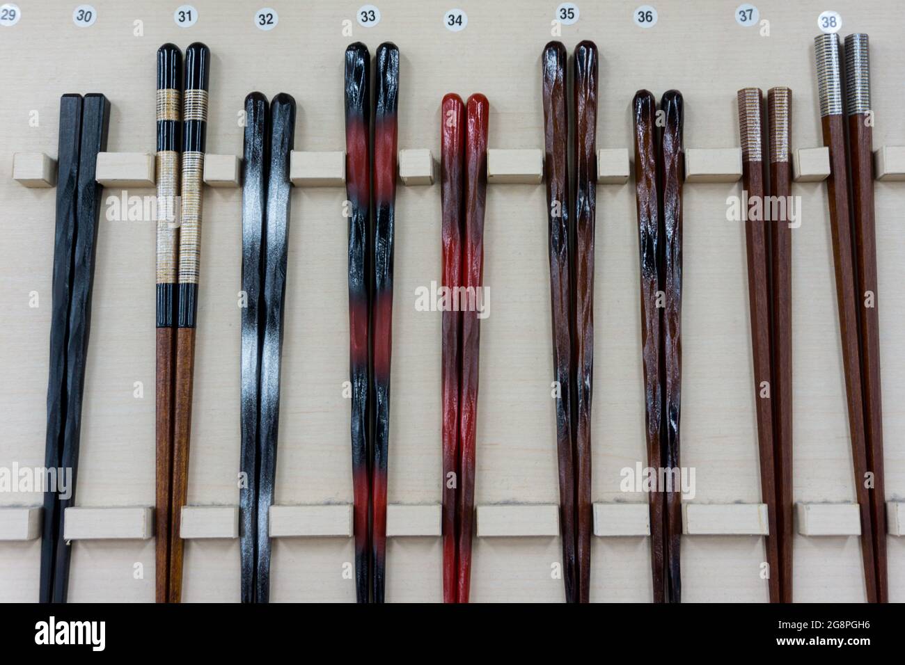 Various type of Japanese chopsticks Stock Photo - Alamy