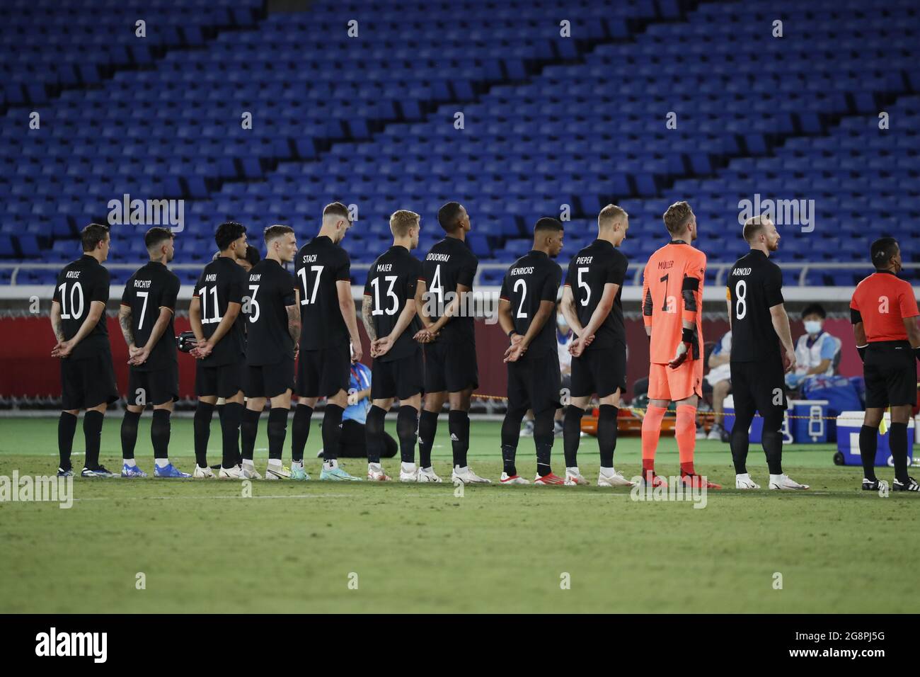 TOKYO (JAPAN), 07-22-2021 - Tokyo 2020 Olympics, soccer match between ... TOKYO (JAPAN), 07-22-2021 - Tokyo 2020 Olympics, soccer match between ...