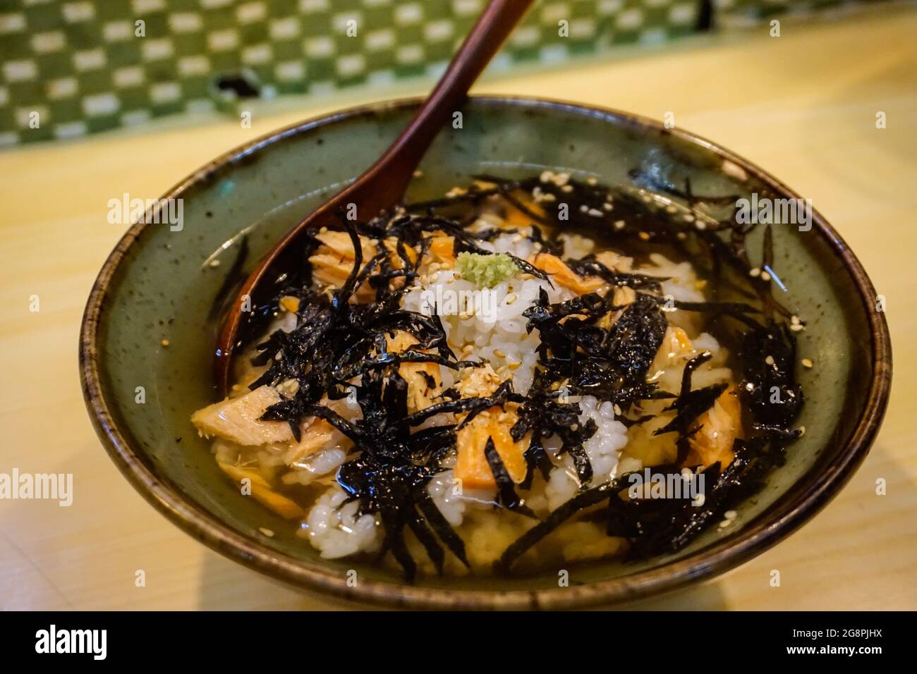Local traditional Japanese rice with meat and other ingredients Stock ...