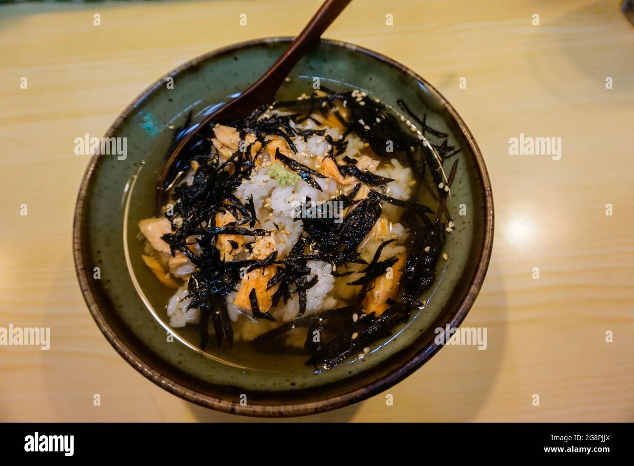 Local traditional Japanese rice with meat and other ingredients Stock ...