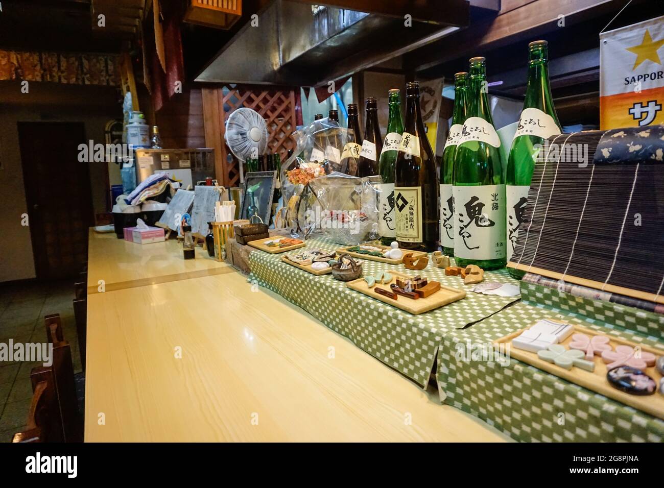 Otaru,Japan-December 23,2017 : Image showing the interior of Small ...