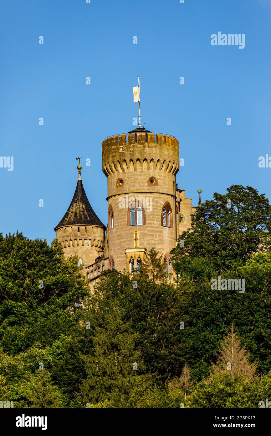 Landsberg castle meiningen thuringia germany hi-res stock photography ...