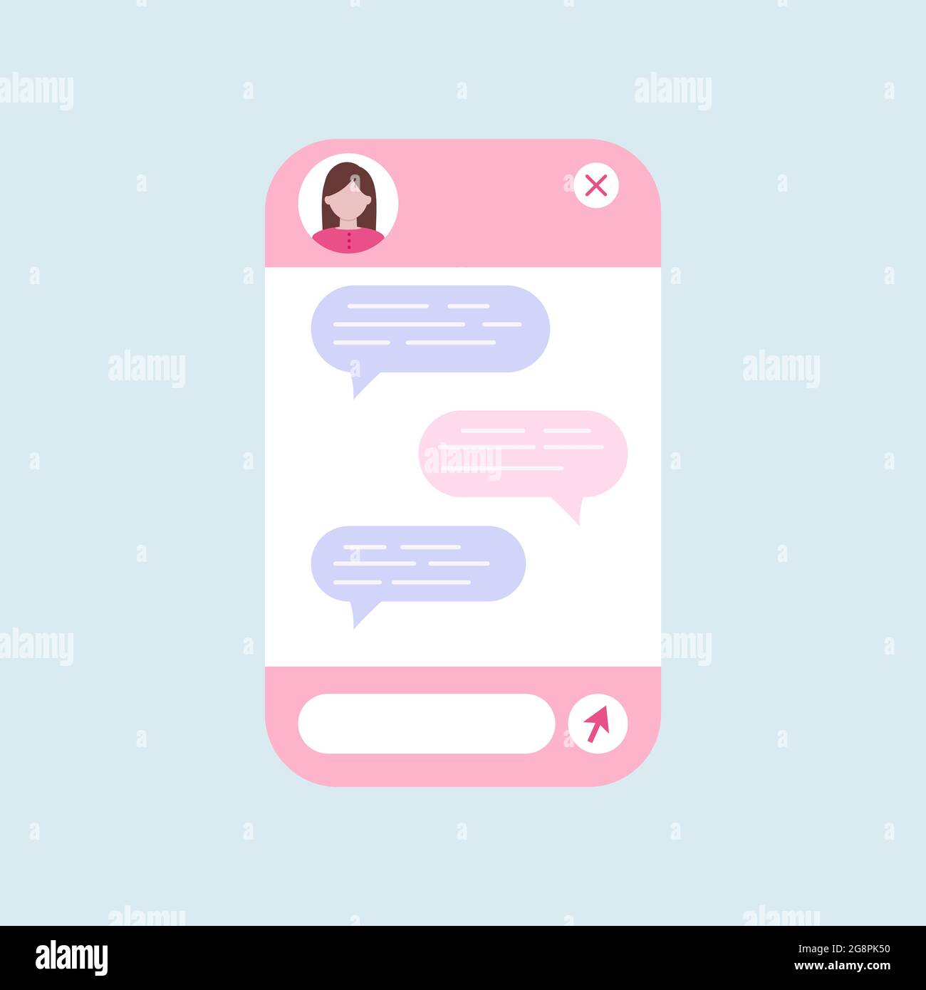 Chatbot window hi-res stock photography and images - Alamy