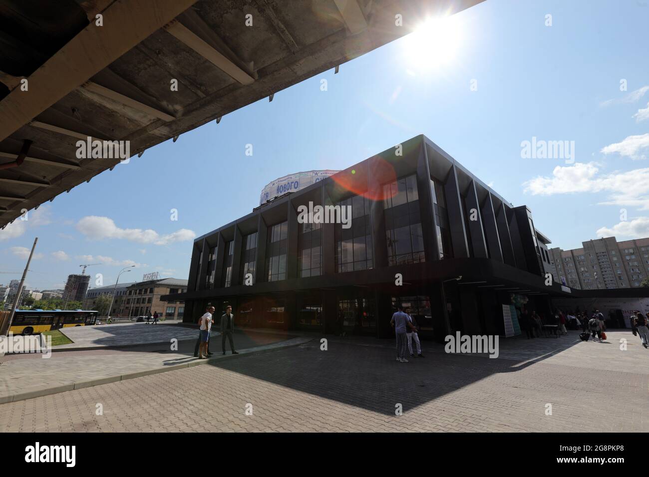 Kyiv central bus station hi-res stock photography and images - Alamy